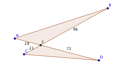 Triangles semblables | Triangles isométriques et triangles semblables ...