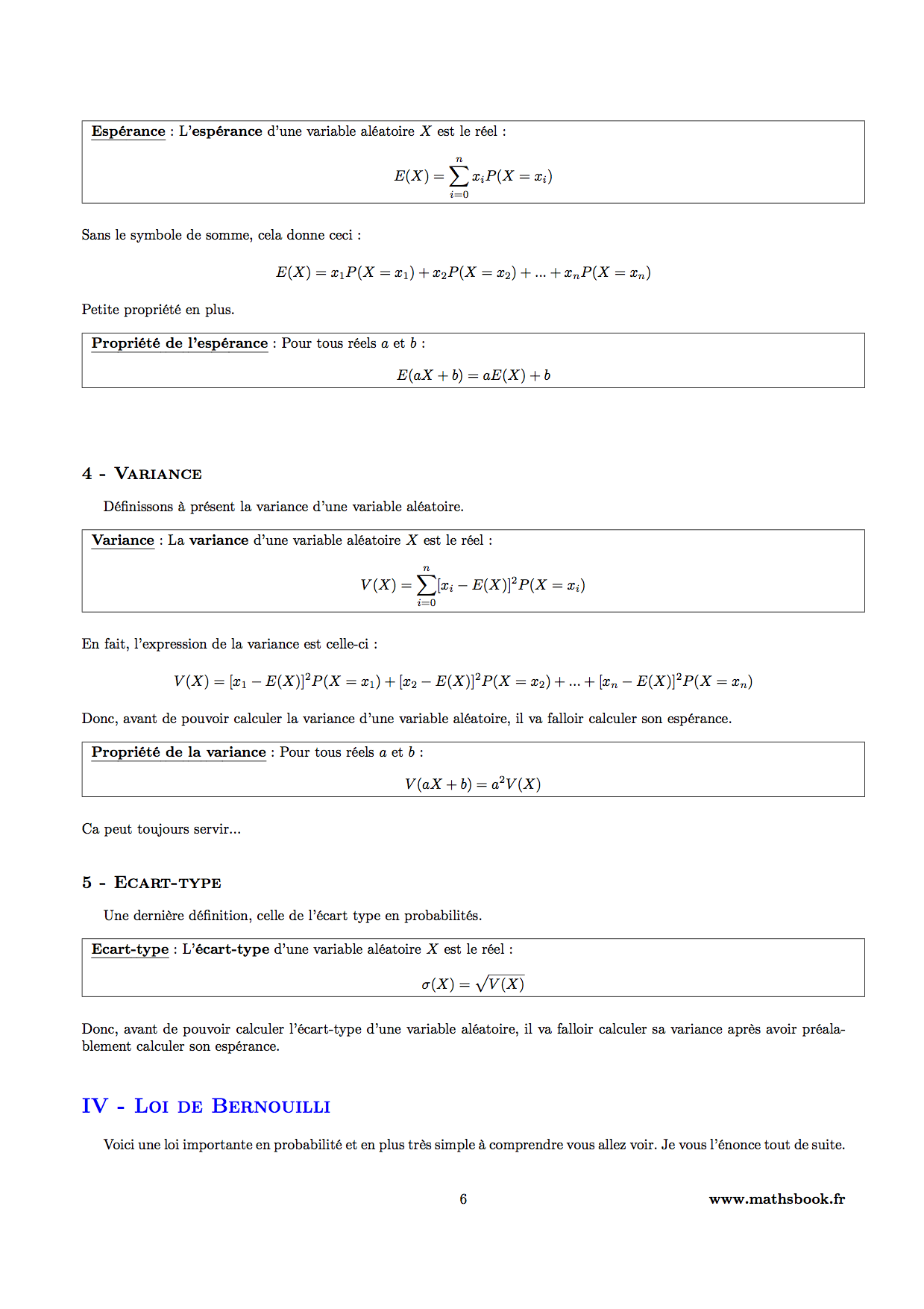 Probabilités : Cours PDF à imprimer | Maths première ES Probabilités : Cours PDF à imprimer | Maths première ES