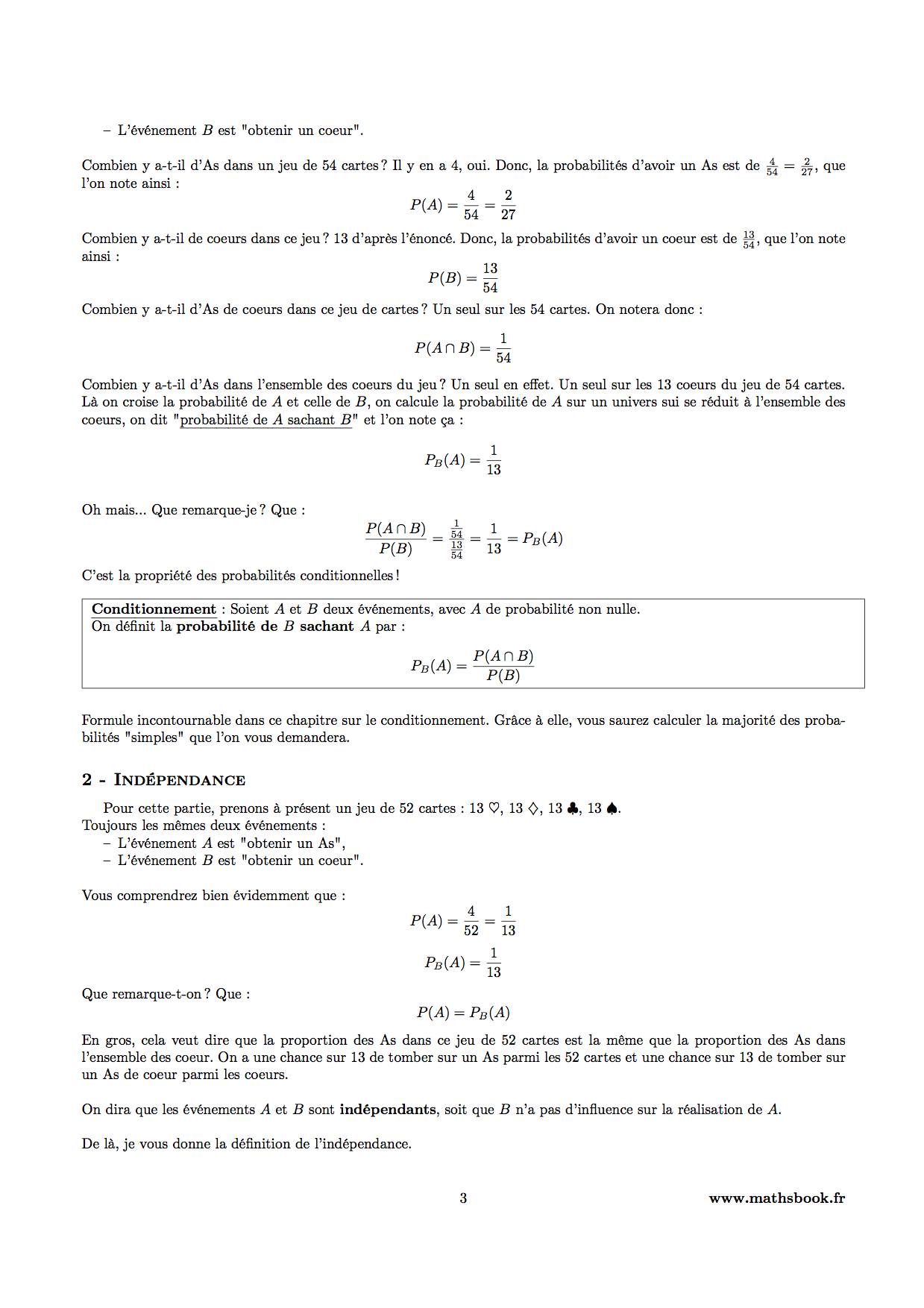 Résumé Cours Probabilité Pdf Résumé Cours Probabilité Pdf